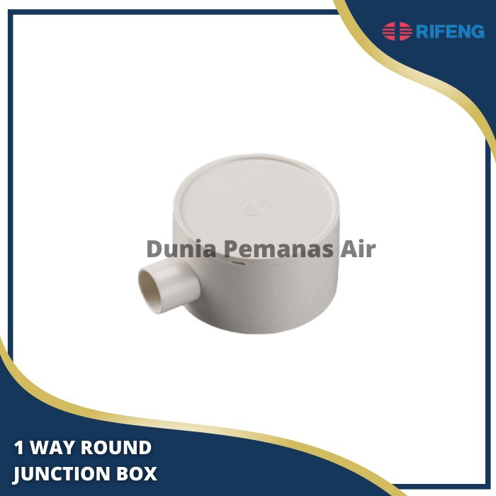 Jual 1 Way Round Junction Box Conduit Rifeng - 20 | Shopee Indonesia
