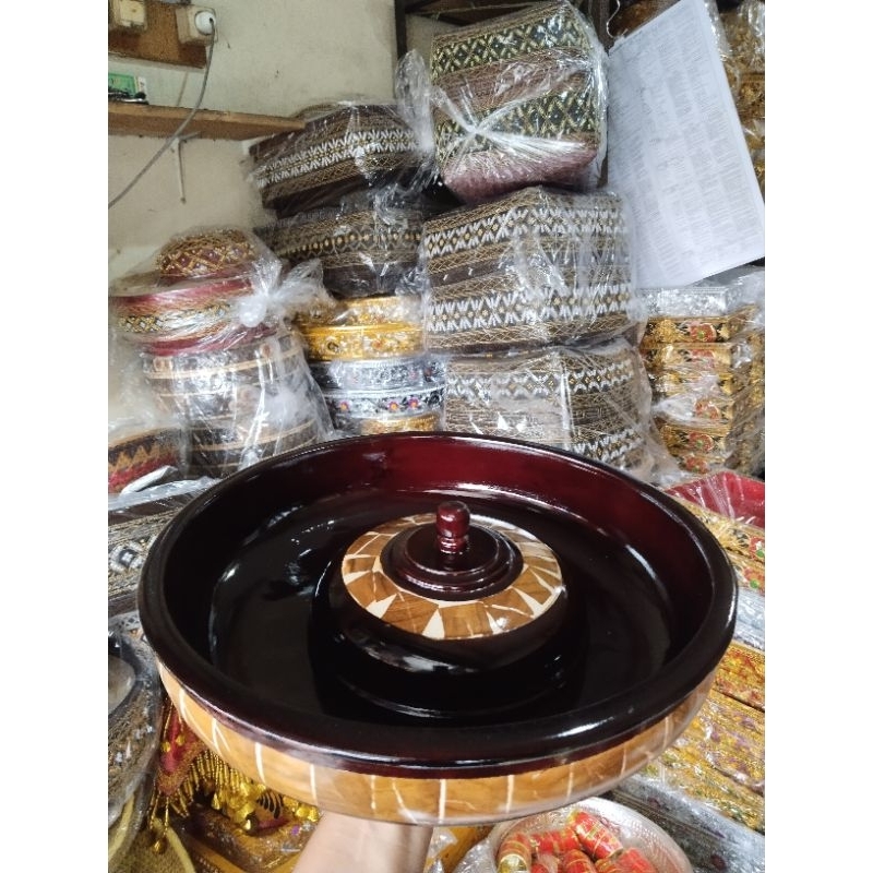 Jual BOKOR KAYU POH Uk 30cm BALI | Shopee Indonesia