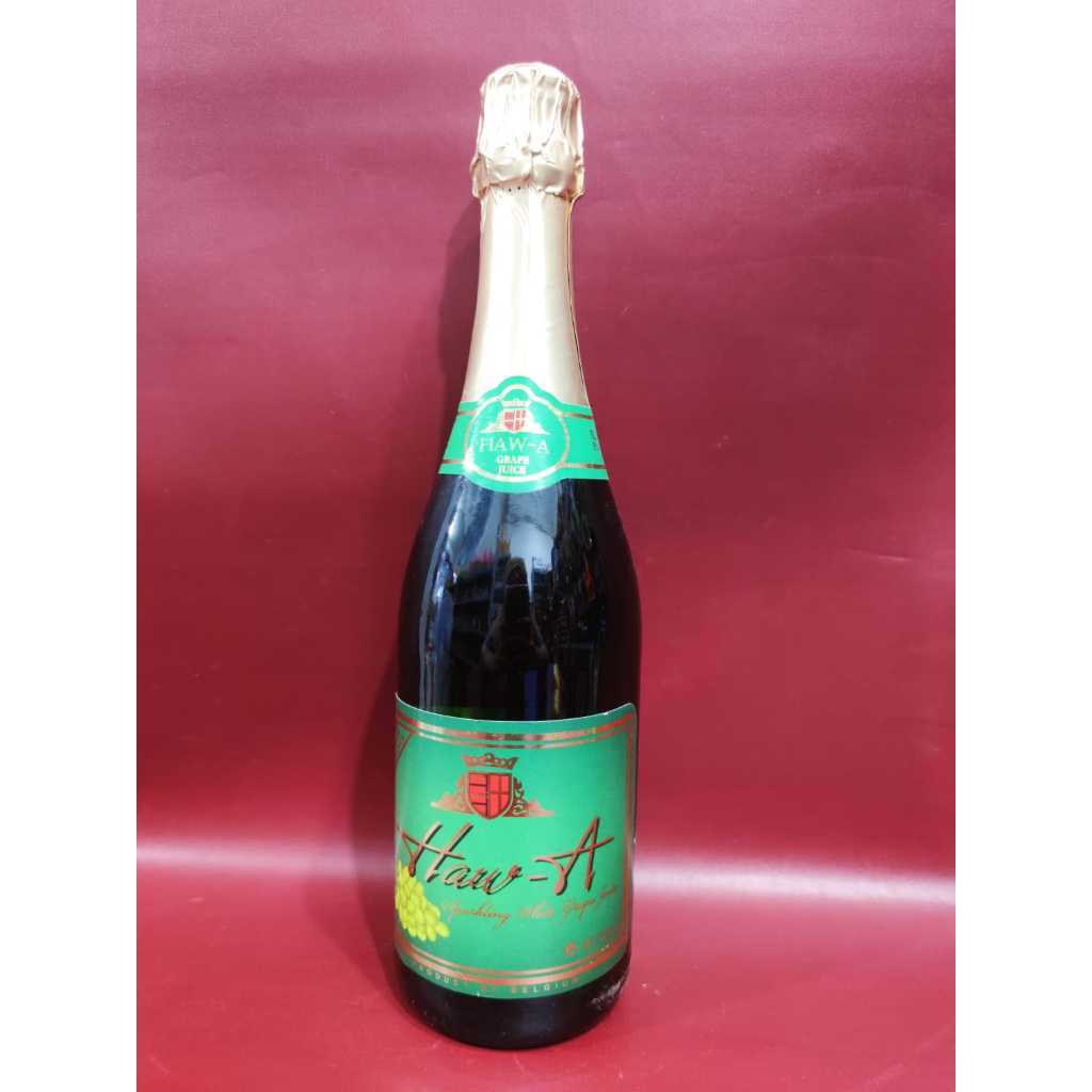 Jual Haw-A Sparkling Grape Juice White Grape 750ML | Shopee Indonesia