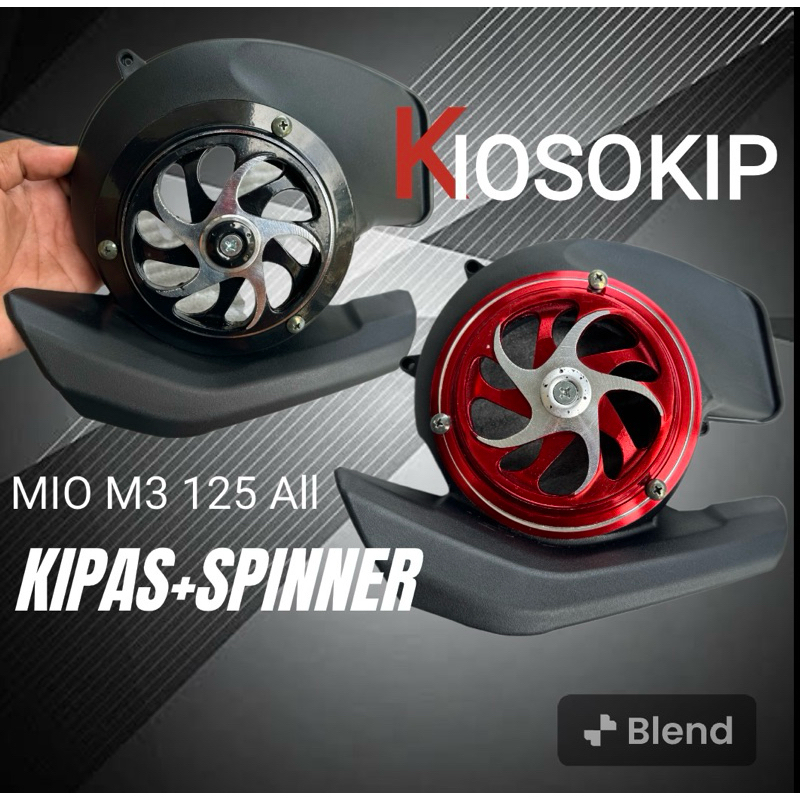Jual kipas spinner mio m3 mio s fino 125 x ride 125 soul gt 125 ...