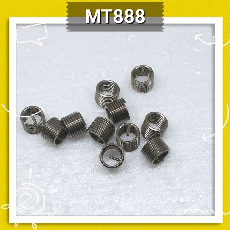 Jual Recoil M7 x 1.0 Alat Perbaikan Drat Baut 11 Slek Helicoil Drat Halus Baut tusuk Sate Type ...