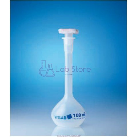 Jual Volumetric Flask Labu Ukur Labu Takar Plastik PP 25 ml | Vitlab 671941 | Shopee Indonesia