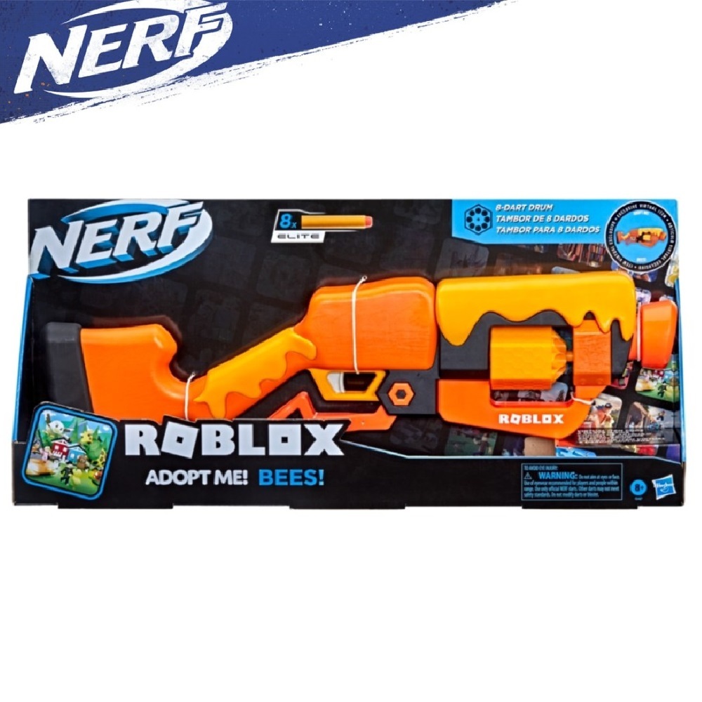 Jual NERF Roblox ADOPT ME! BEES! Blaster NRRF2487 | Shopee Indonesia