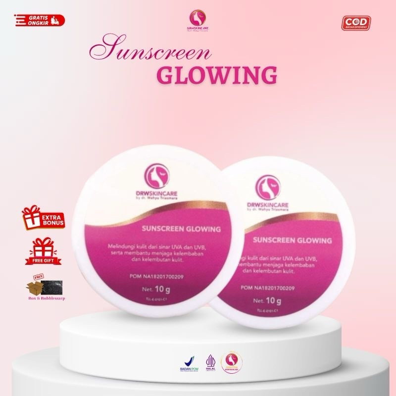 Jual Normal glow/suncreen glow/yellow glow/pink glow krim siang for ...