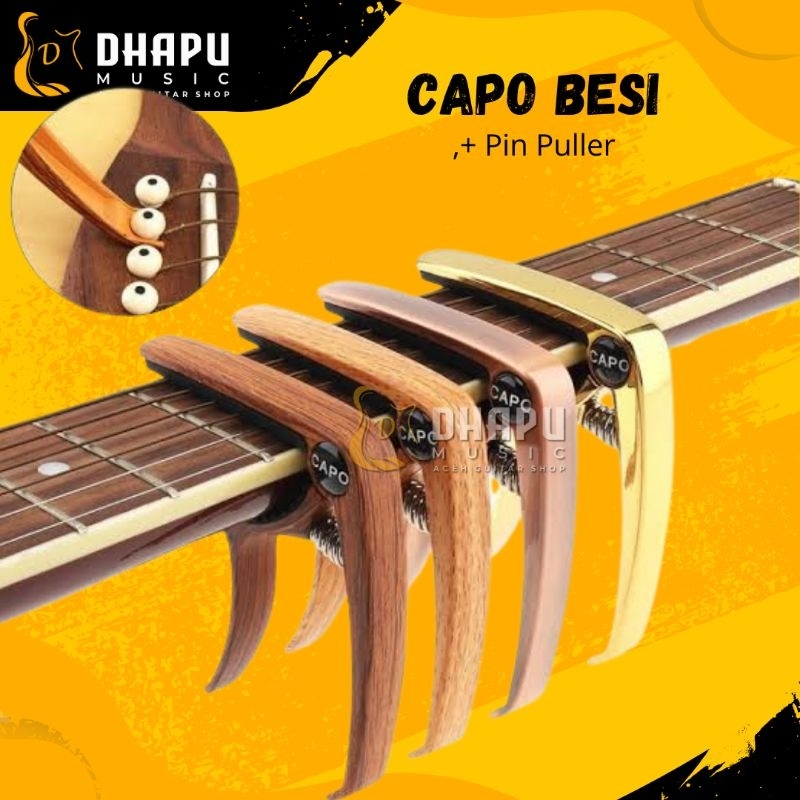 Jual Capo Guitar Kapo Gitar Guitar Clamp Quick Change Guitar Chord ...