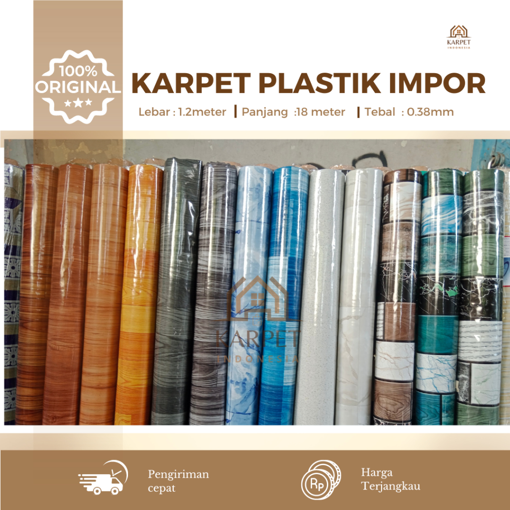 Jual Karpet Tebal Untuk Alas/Perlak Lantai Impor 1 Roll Termurah 18 ...