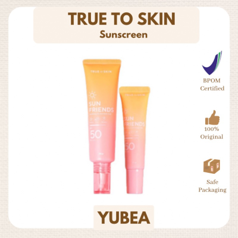 Jual TRUE TO SKIN SUN FRIENDS SPF 50 PA++++ SUNSCREEN 30 GRAM | Shopee ...