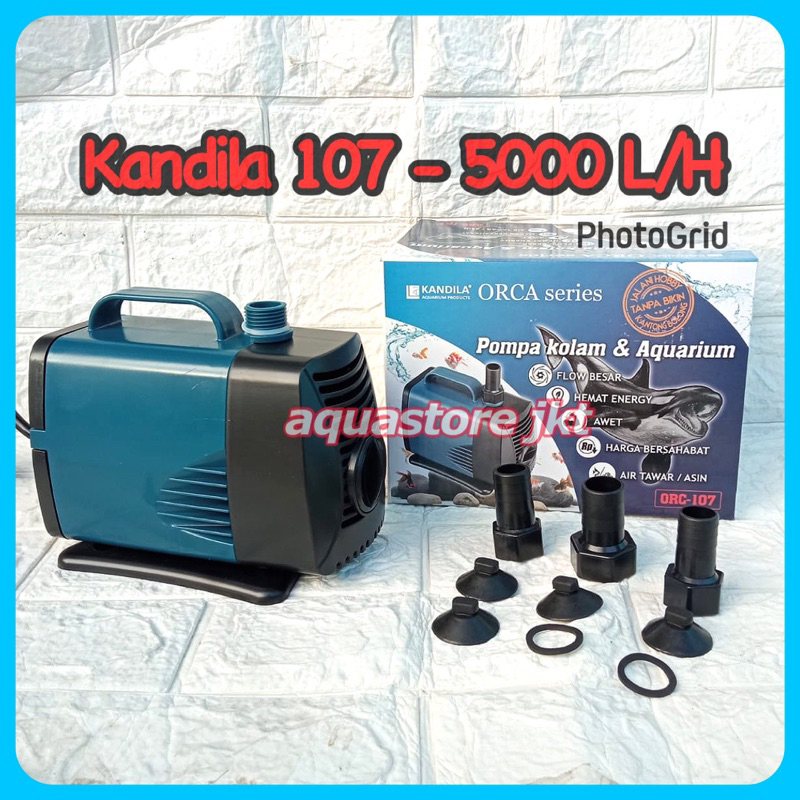 Jual Kandila orca pompa mesin aquarium kolam ikan kandila orca 107 5000 ...