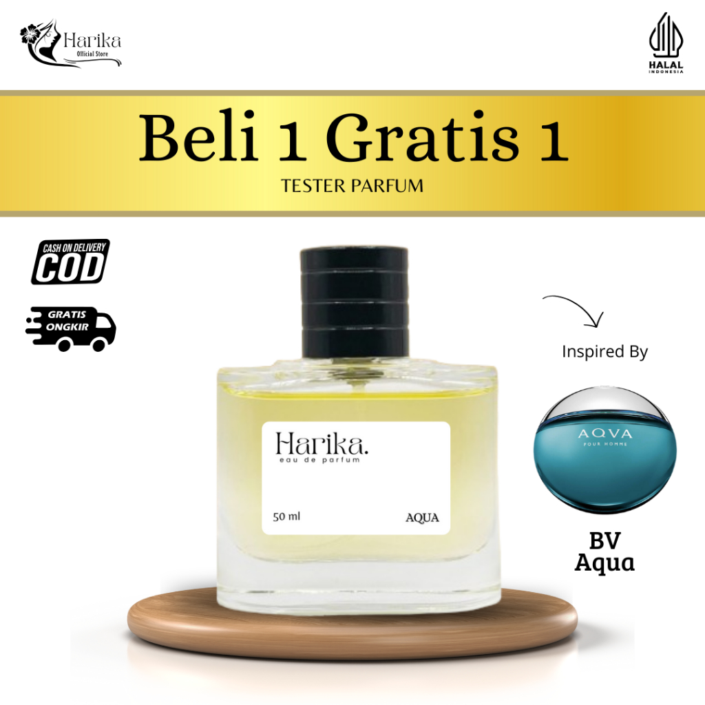 Jual Parfum Cowok Tahan Lama Ori B AQUA Aroma Segar l Parfum Pria Murah ...