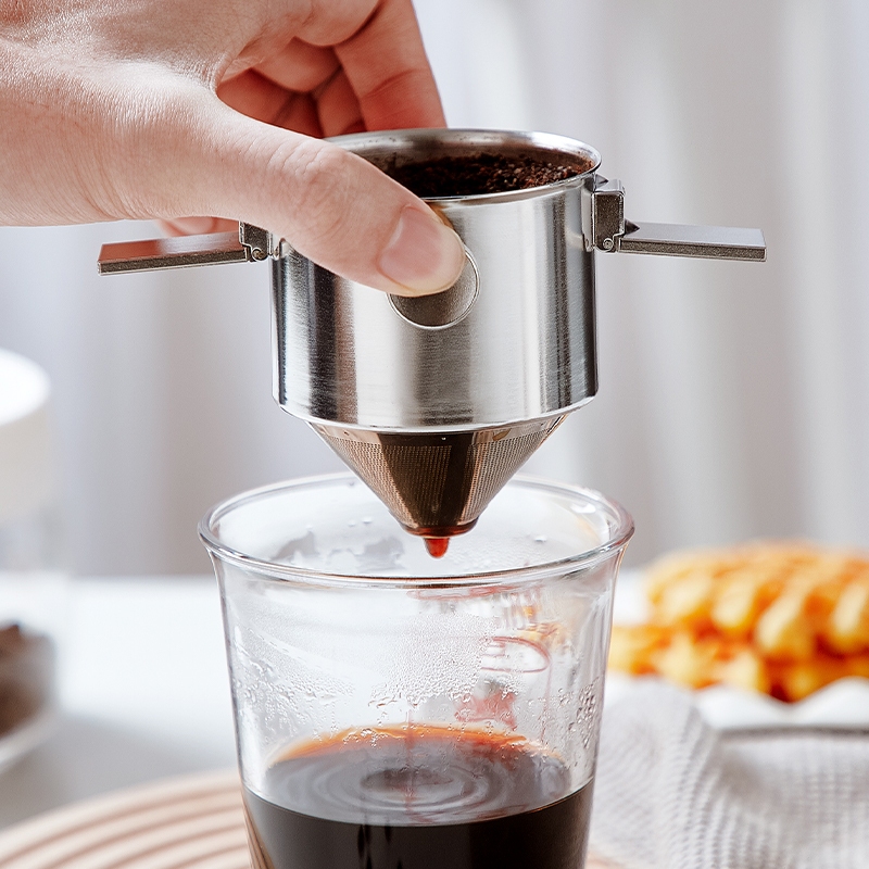 Jual Cangkir filter kopi Filter pot -punch pot kopi Filter stainless ...