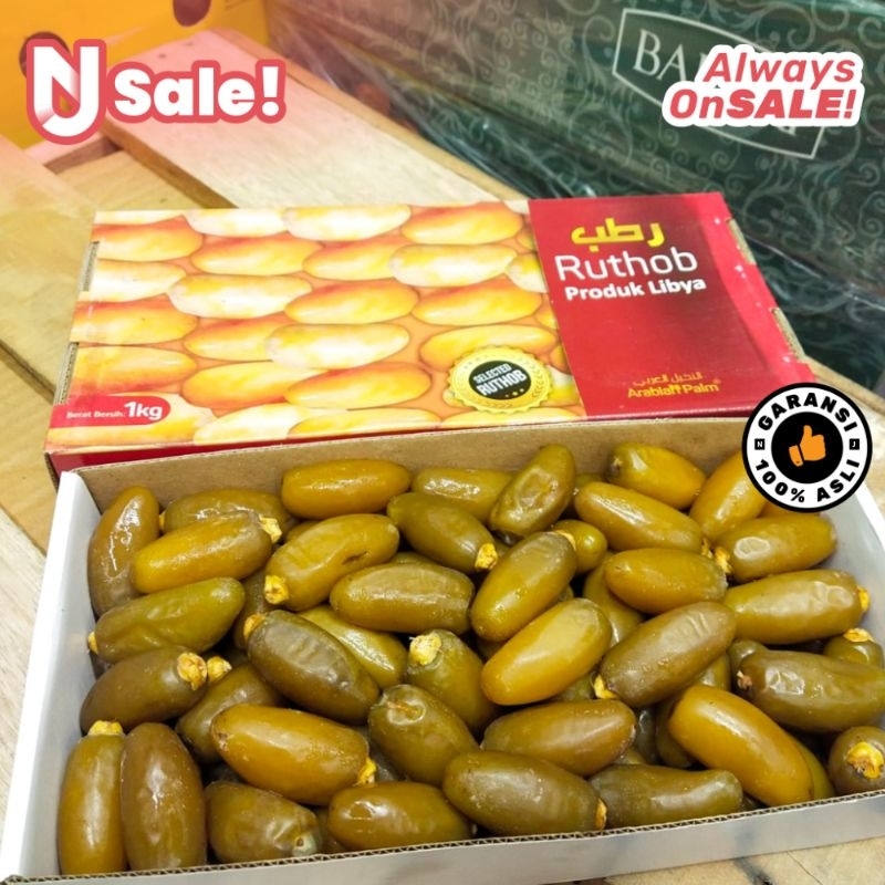 Jual Fresh Kurma Ruthob Libya 1kg | Shopee Indonesia