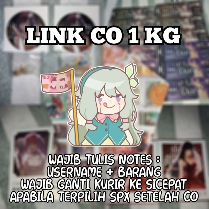 Jual [LINK PELUNASAN] WAJIB ISI NOTES SEPERTI CONTOH | Shopee Indonesia