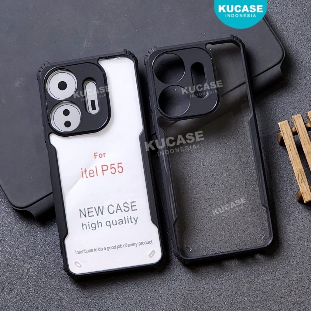 Jual Itel P55 5G Case Armor Fusion Case Shockproof Casing Itel P55 Case | Shopee Indonesia