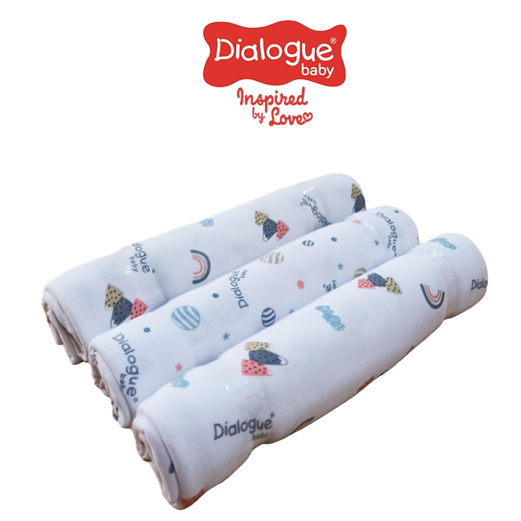 Jual Dialogue Baby Bedong Print Grafis Isi 3 - DLB4232 | Shopee Indonesia