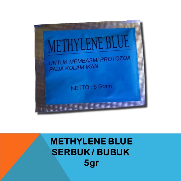 Jual Methylene Blue Metil Biru Serbuk / Bubuk 5gr | Shopee Indonesia