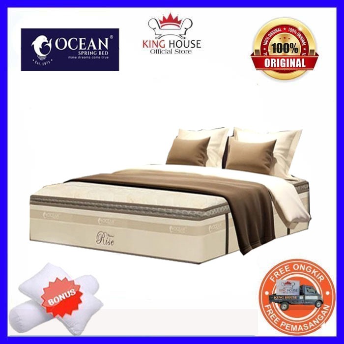 Jual Ocean Springbed kasur Classical Rise (Hanya kasur) 160 180 200 100 120 140 #kinghouse ...