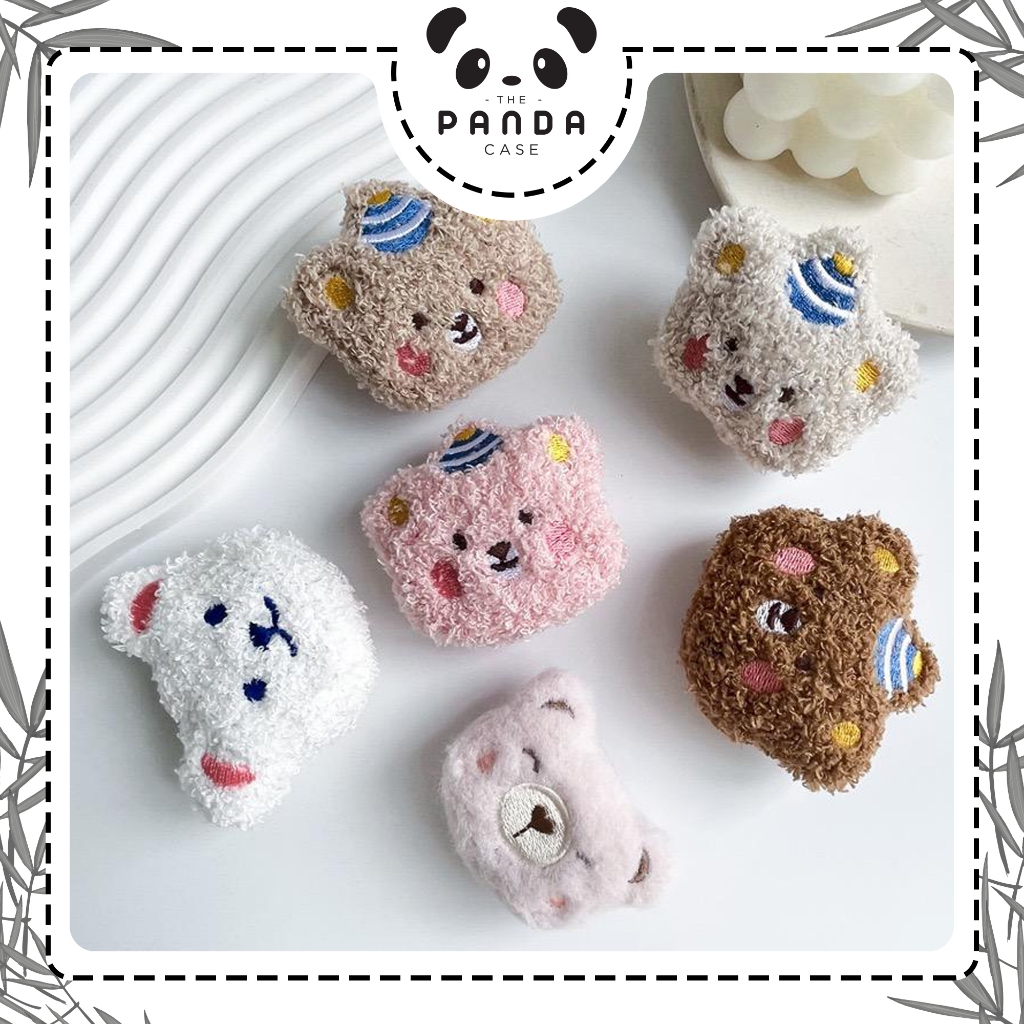 Jual [TPC] BEAR PARTY Cute Pop Socket Phone Holder HP Korean Style Cute ...