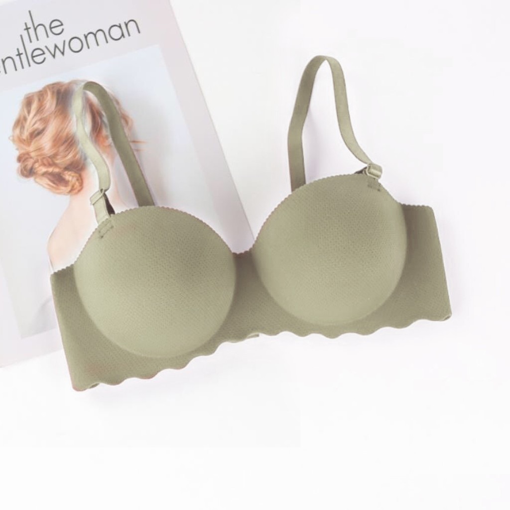 Jual Brasay Japan Seamless Push Up Bra Wanita Tanpa Kawat 9004 | Shopee ...