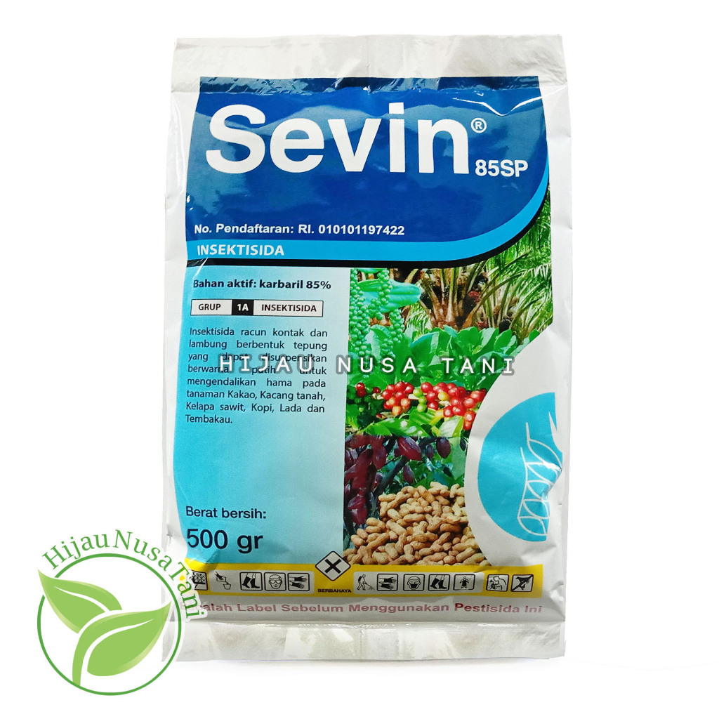Jual SEVIN 85SP 500 gram - Insektisida Pestisida Anti Serangga Pembasmi ...