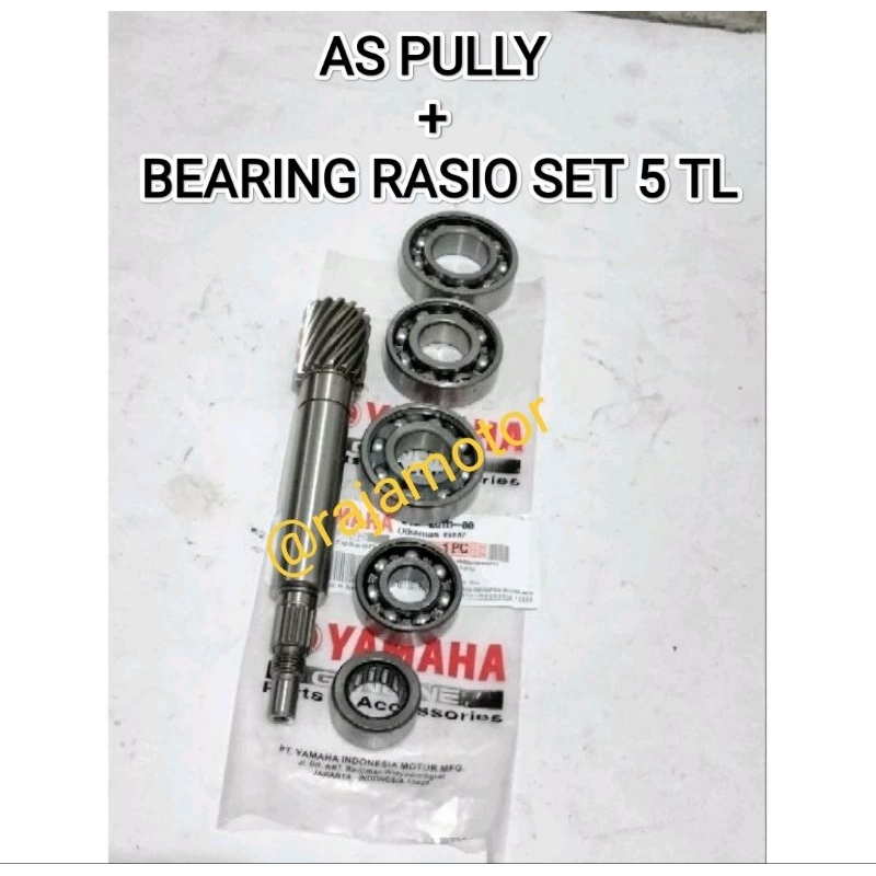 Jual AS PULLY 5TL + BEARING RASIO SET GARDAN MIO SPORTY MIO LAMA MIO ...