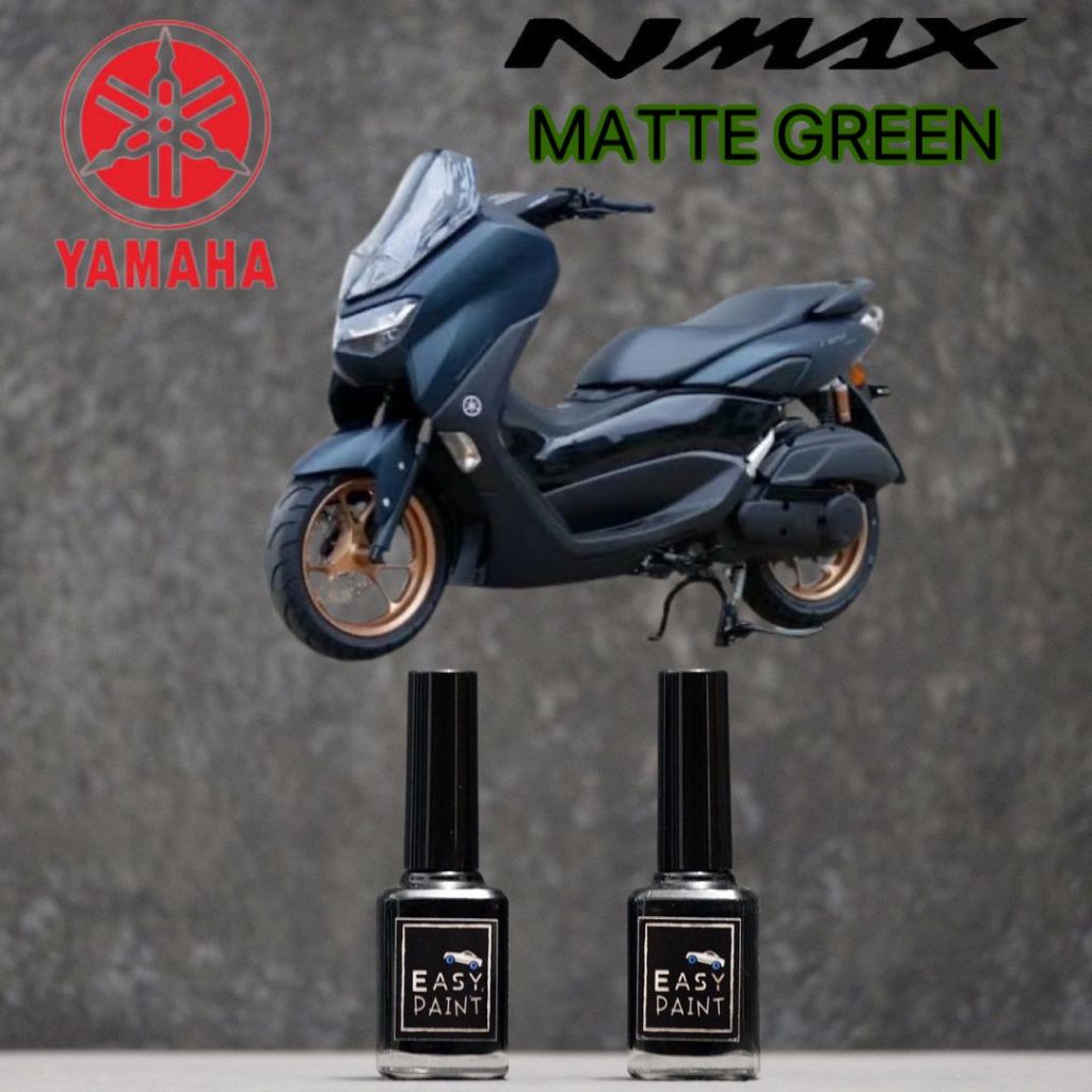 Jual Cat Oles Motor Matte Green Metalic Yamaha NMAX Hijau Tua Gelap ...
