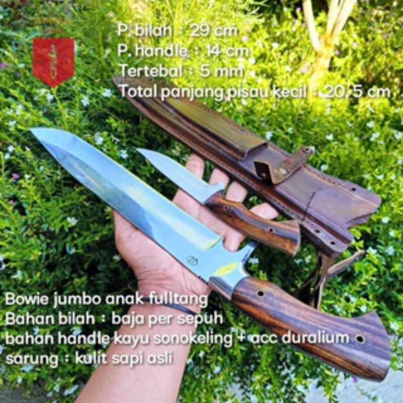 Jual Pisau Bowie jumbo set | Shopee Indonesia