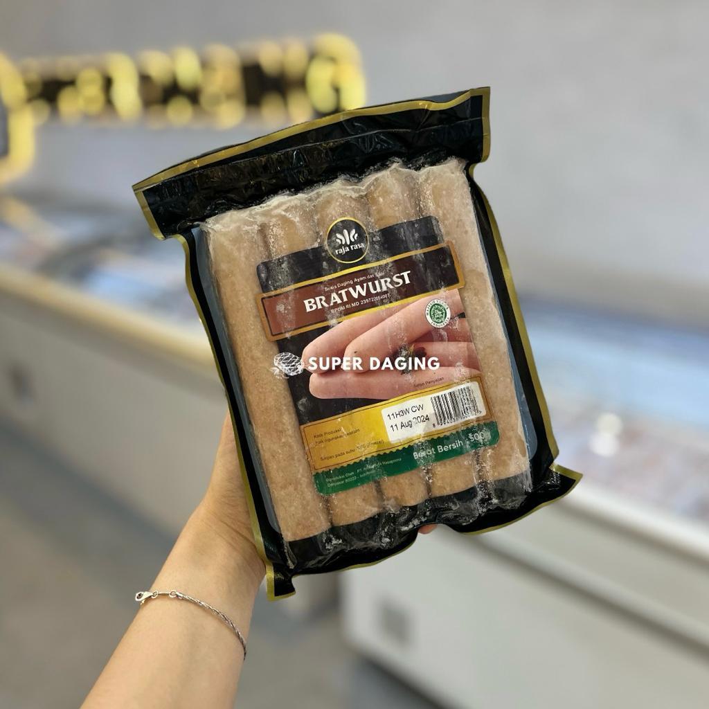 Jual Bratwurst Sausage / Sosis Daging Ayam dan Sapi - Raja Rasa ...