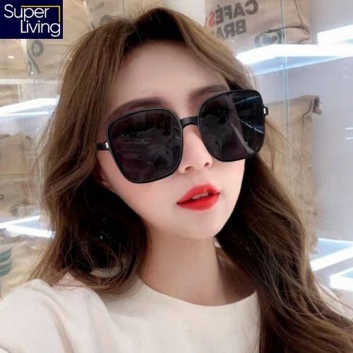 Jual Kacamata Hitam UV400 Untuk Pria Dan Wanita - Kacamata Fashion Frame Kotak Korean Style ...