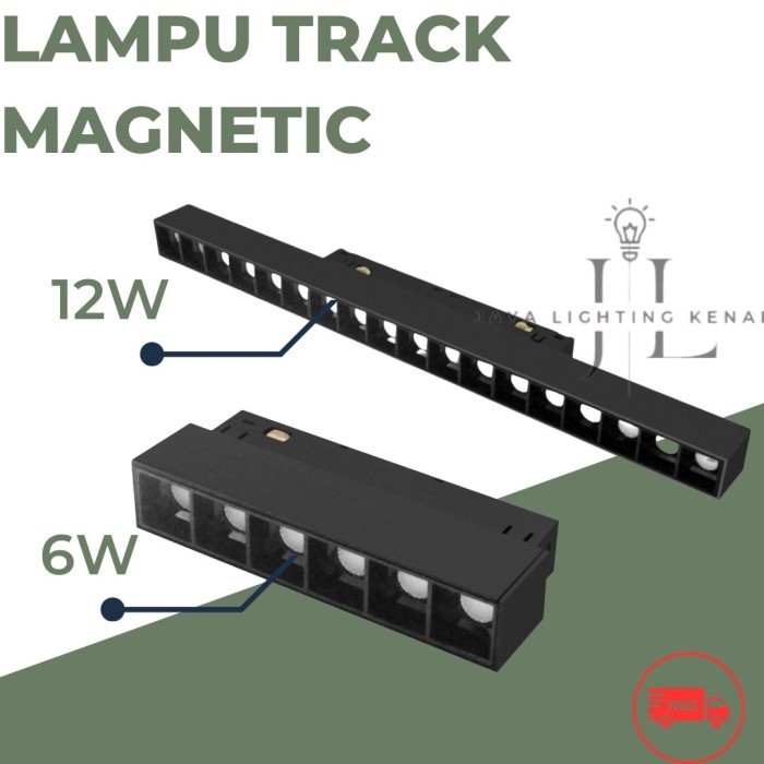 Jual TYPE A LAMPU LED MAGNETIC TRACK LIGHT SYSTEM 6W / LAMPU MAGNET ...