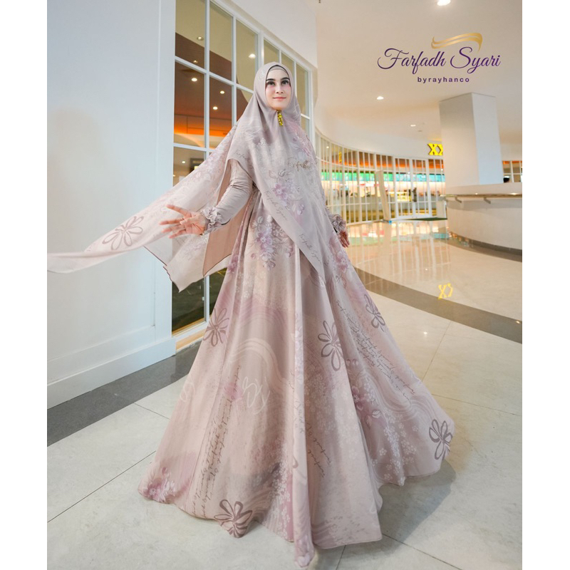 Jual Safwah Syari by Farfadh Syari Nude Ceruty Import | Shopee Indonesia