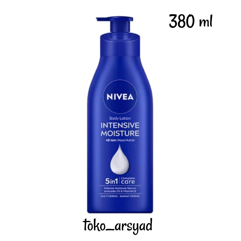 Jual Nivea Body Lotion Intensive & Moisture Lotion 380 ml | Shopee Indonesia