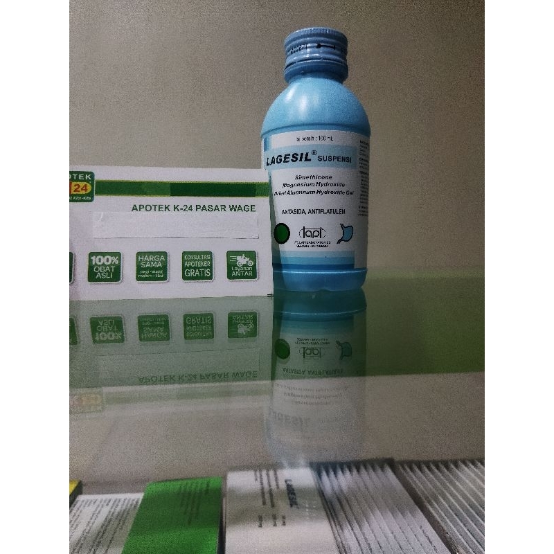 Jual Lagesil Susp 100ml (per Botol) | Shopee Indonesia