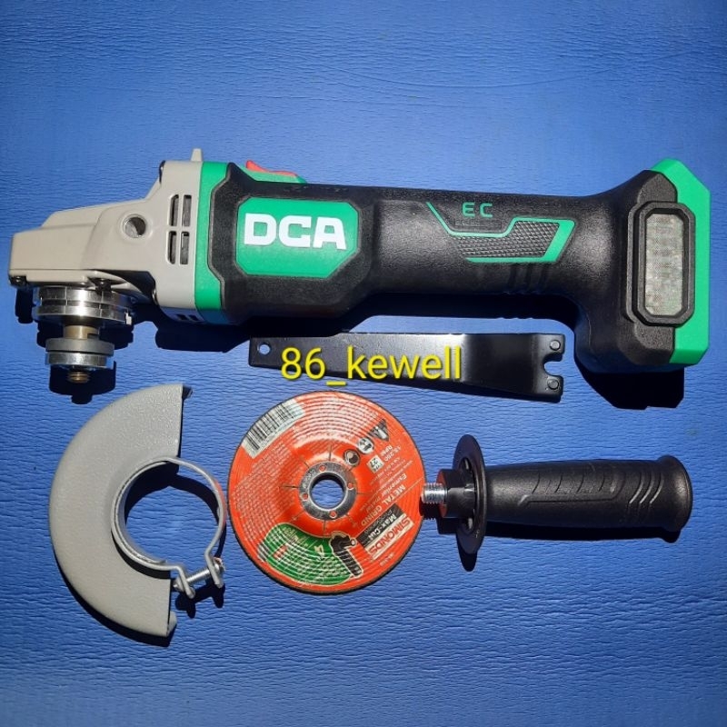 Jual Gerinda DCA ADSM06-100 CORDLESS BRUSHLESS ANGLE GRINDER 20V (BONUS ...