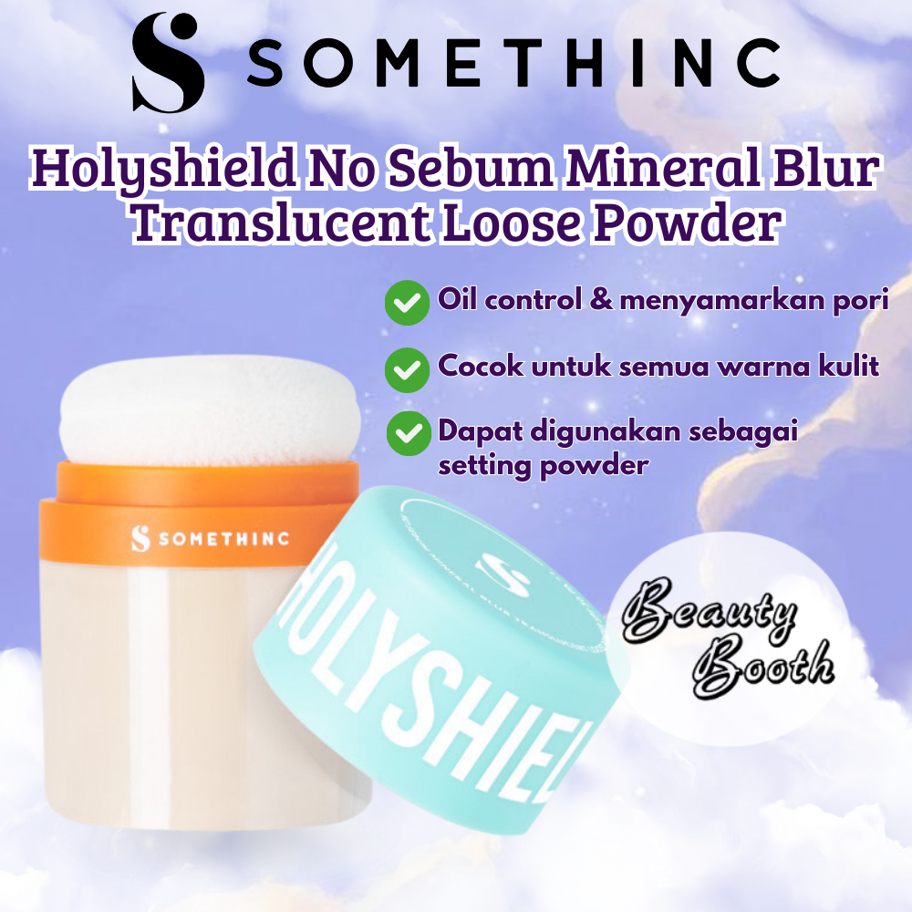 Jual SOMETHINC Holyshield No Sebum Mineral Blur Translucent Loose ...