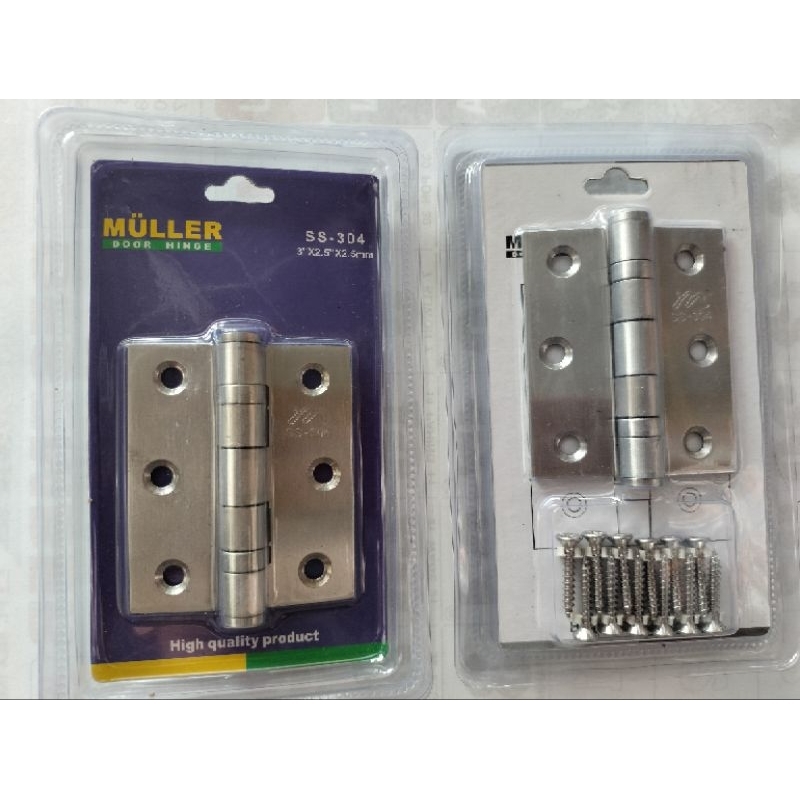 Jual ENGSEL JENDELA MULLER STENLIS 3 IN SUS 304 | Shopee Indonesia