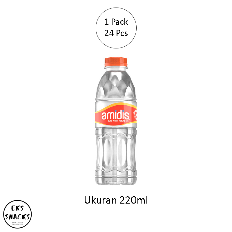 Jual AMIDIS 220ML Botol [1 Pack 24 Botol] | Shopee Indonesia