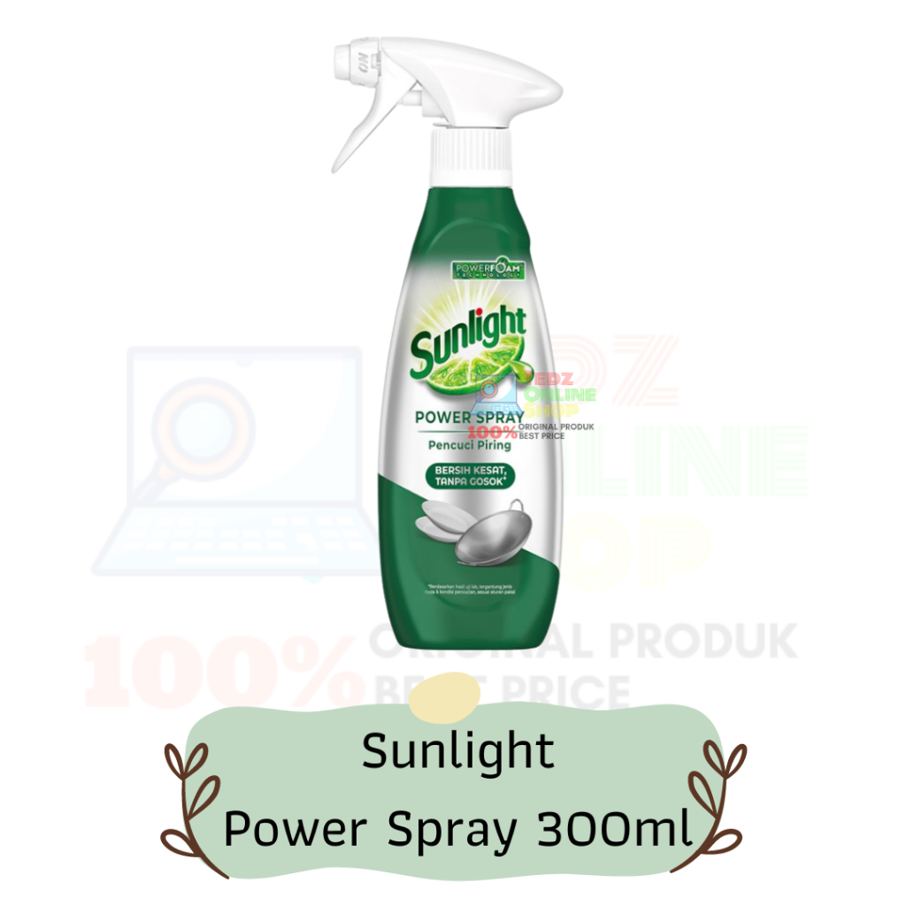 Jual Sunlight Spray Pencuci Piring 300ml | Shopee Indonesia
