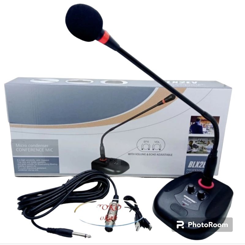Jual Mic Conference Blx2ev Mikropon Podium Blx 2ev Mikrofon Meja Blx ...