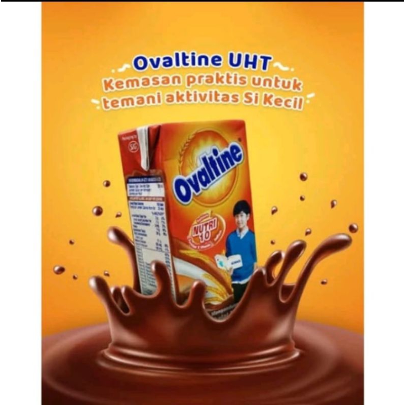Jual Susu UHT Ovaltine rasa coklat malt 125 ml ( 1 karton isi 40 pcs ) | Shopee Indonesia