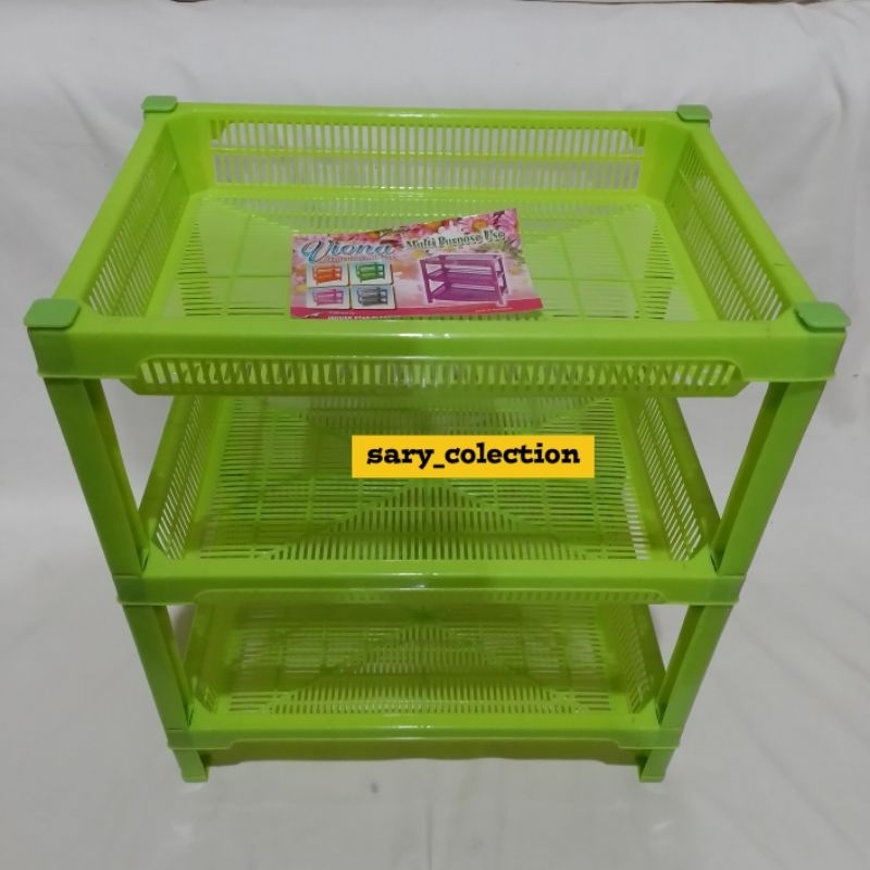 Jual Rak Susun 3 VIONA Ukuran Besar / Rak Dokumen | Shopee Indonesia