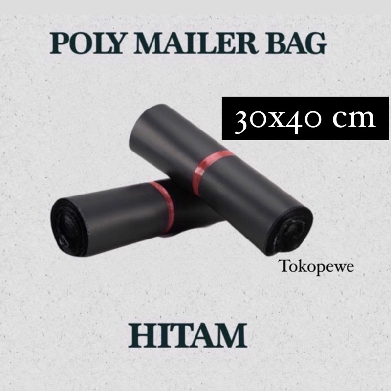 Jual Kantong Plastik polymailer 30x40 isi 100 plastik packing HD ...