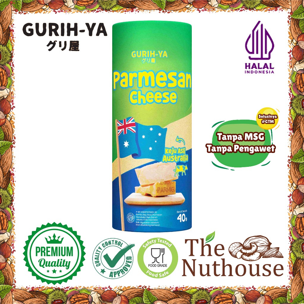 Jual GURIH YA BOTOL Parmesan Cheese Powder Bottle / Bubuk Keju Botol ...