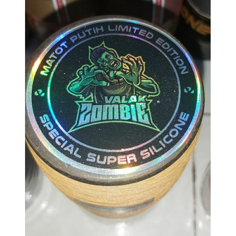 Jual Gelasan VALAK "ZOMBIE", senar mati/matot/deadstring, bahan putih ...