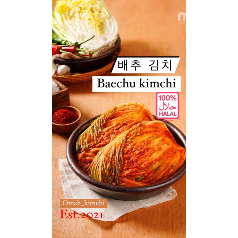 Jual KIMCHI SAWI / KIMCHI HALAL / BAECHU KIMCHI | Shopee Indonesia