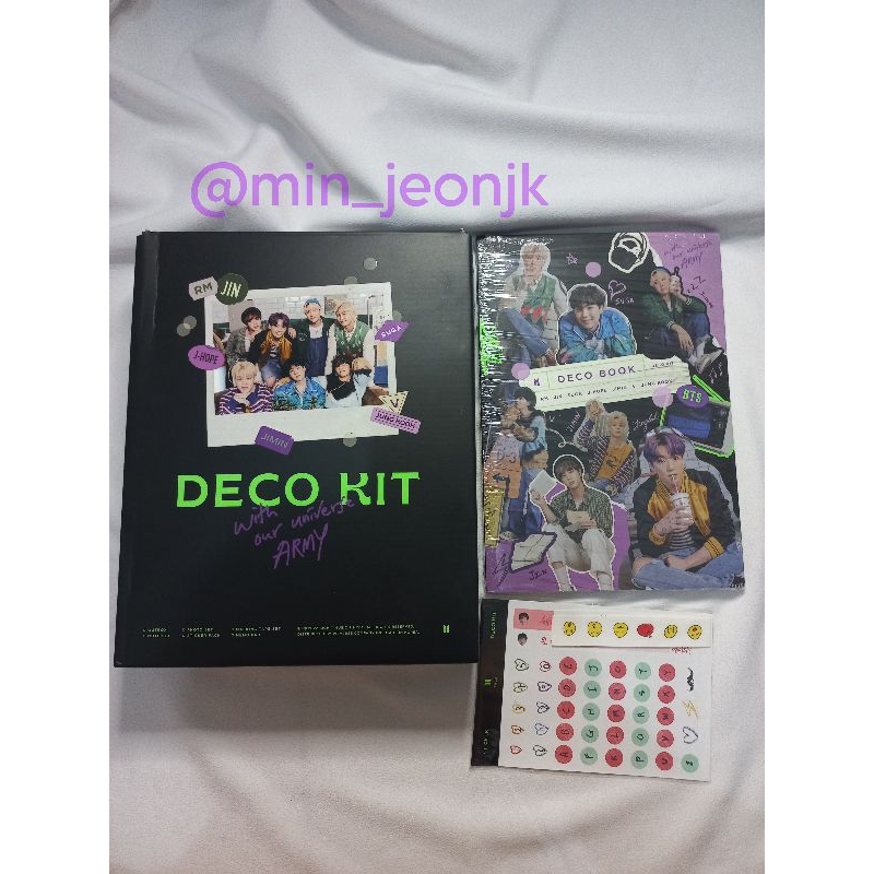 Jual [BOOKED] BTS DECO KIT PHOTOBOOK + OUT BOX + PC SUGA SET | Shopee ...