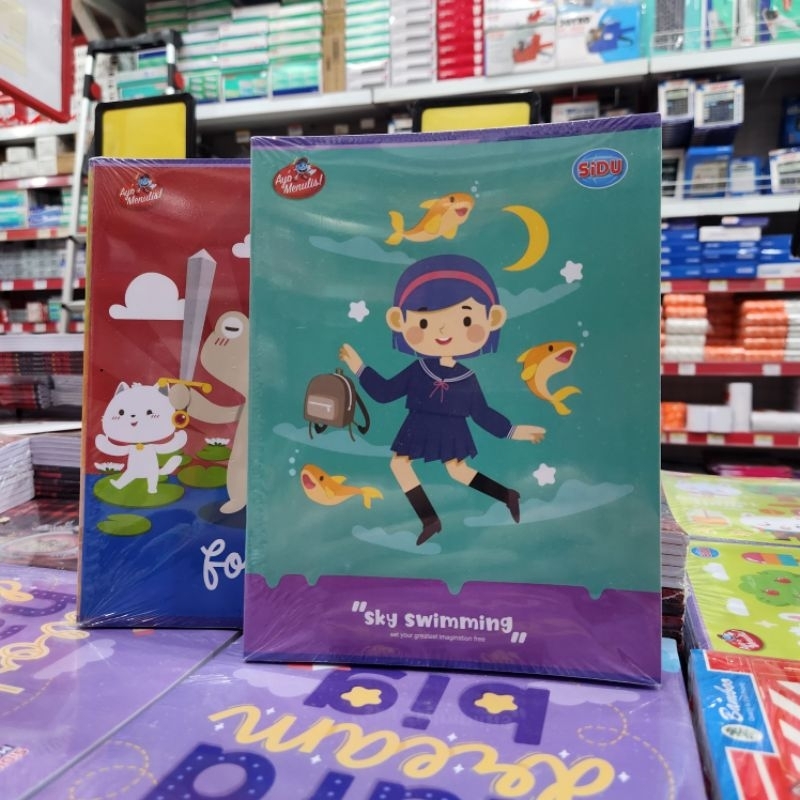 Jual Buku Tulis Sidu 32 Lembar / Buku Kuarto Sidu 32 (1Pak isi 10 Buku ...