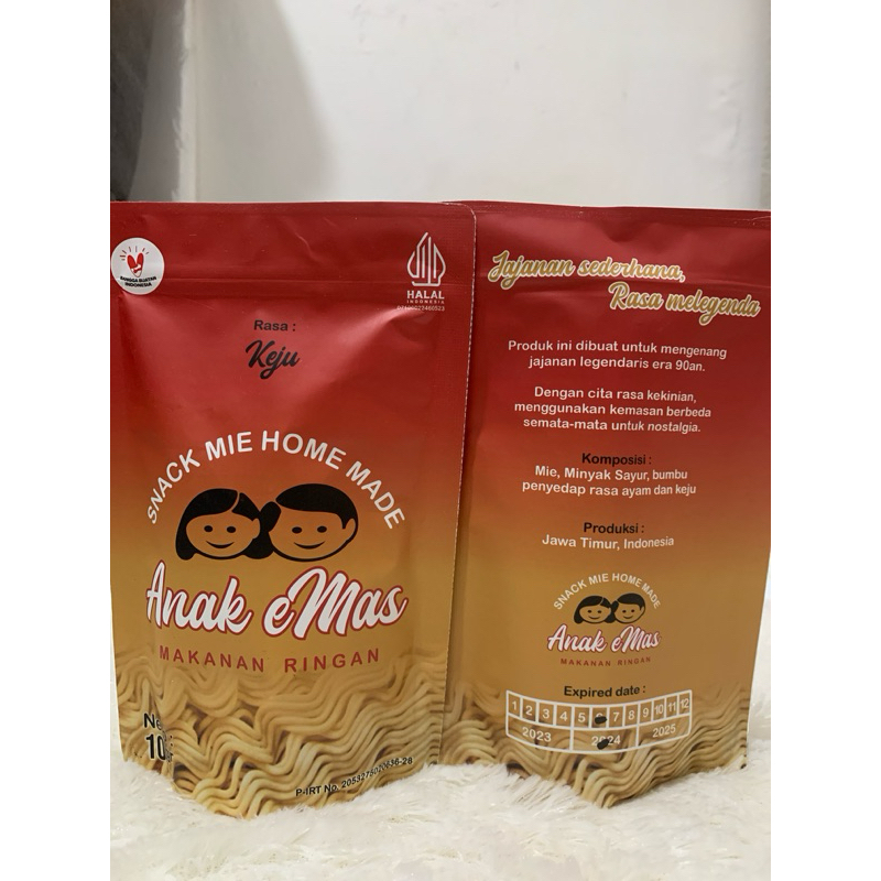 Jual Anak mas Krip-krip mie snack jajanan jadul tempo dulu | Shopee ...