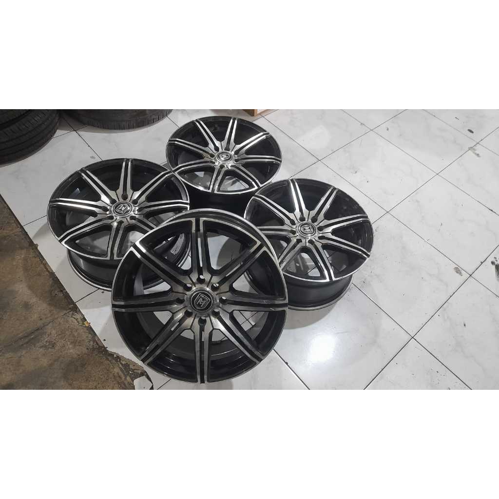Jual VELG MOBIL SECOND MURAH RING16 Milano LEBAR7 8X100/114,3 ET40 PNP ...