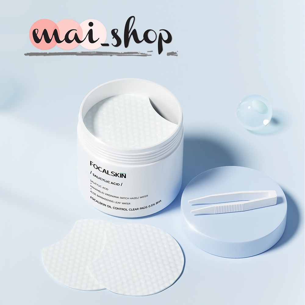Jual FOCALSKIN Acne Exfoliating Clear Pad 60 Pads | Shopee Indonesia