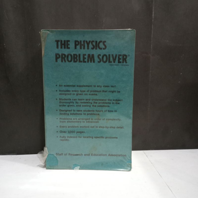 Jual Buku The Physics Problem Solver - Staff Of Research And Education ...